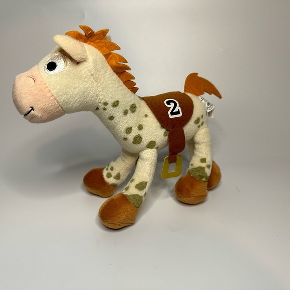 Disney | Toys | Disney Toy Story Race Horse Plush Tan And Brown Number ...